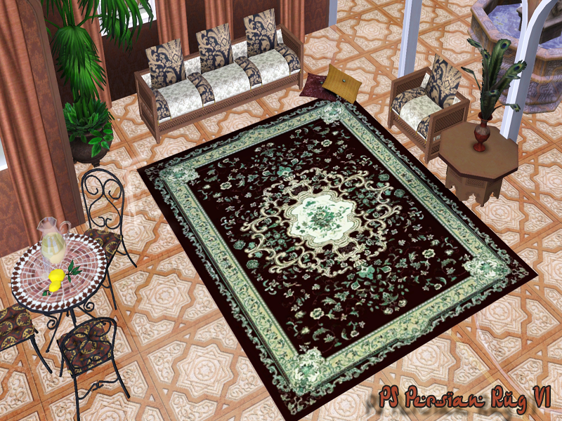 The Sims Resource | PS Persian Rug VI