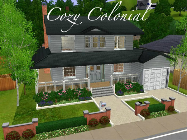 The Sims Resource | Cozy Colonial