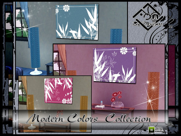 The Sims Resource - Modern Colors Collection