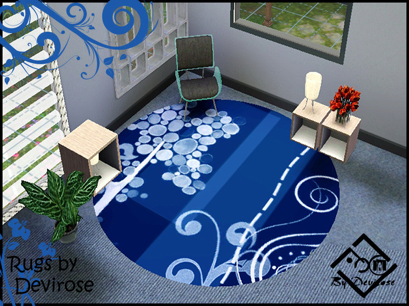 Devirose's Modern Round Rugs 2x2