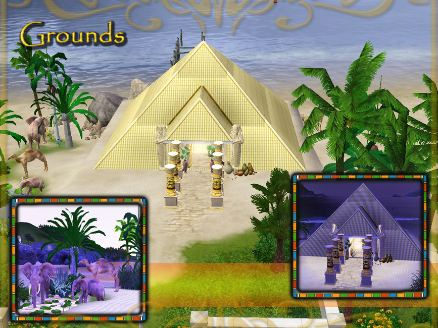 The Sims Resource - Tomb of Sand and Stone
