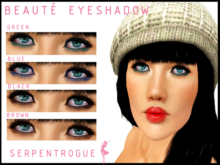 The Sims Resource - BEAUTY EYESHADOW