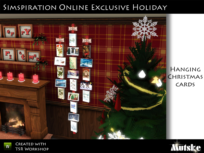 The Sims Resource | Hanging Cards