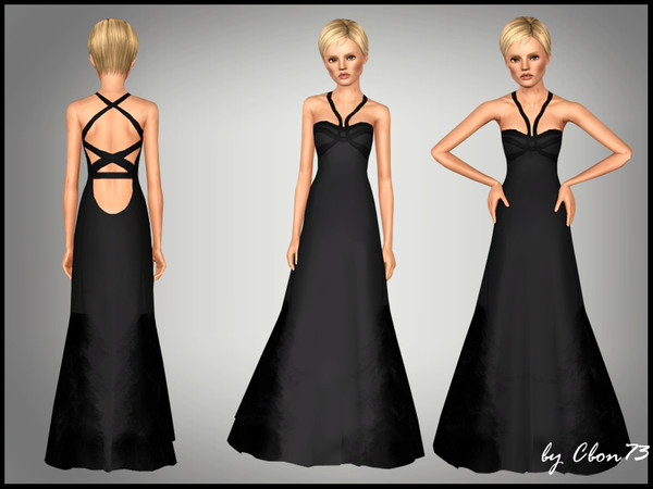 The Sims Resource | Feather Gown