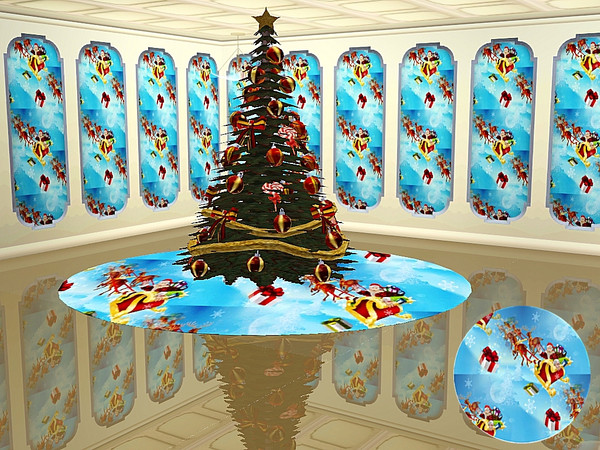 The Sims Resource - marcorse_xmas santa pattern