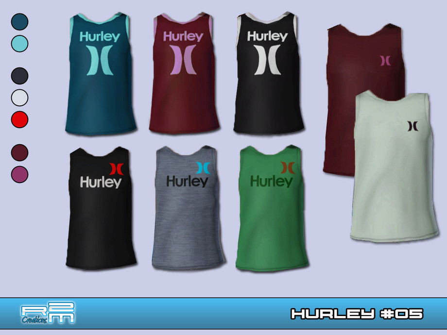 The Sims Resource | R2M Hurley #05 Shirt