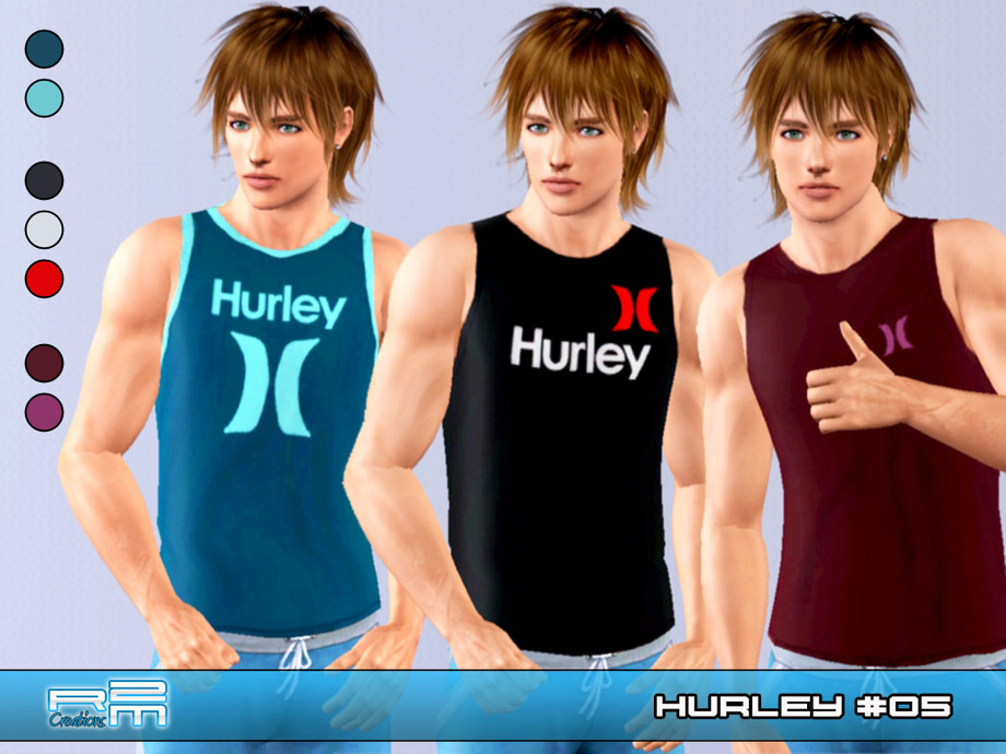 The Sims Resource | R2M Hurley #05 Shirt