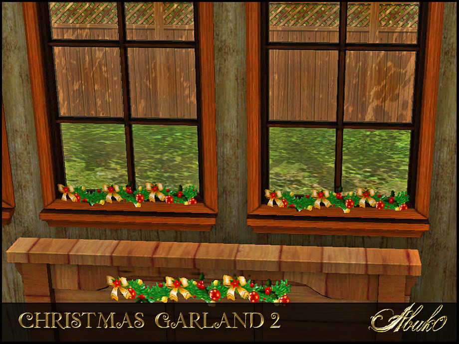 The Sims Resource | CHRISTMAS GARLAND 2