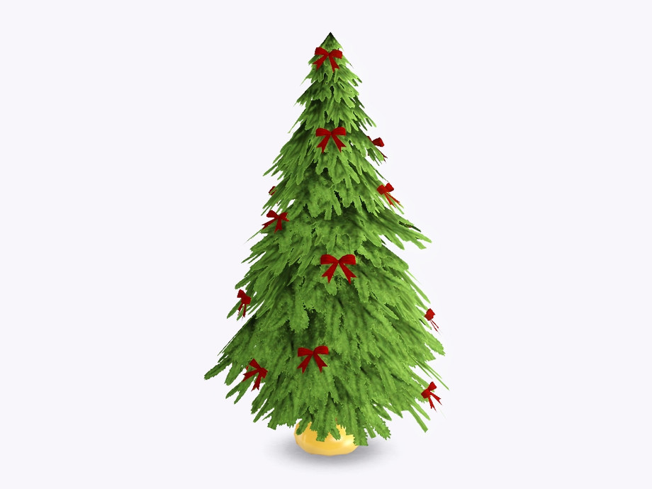 The Sims Resource | Christmas Tree 2011 Bows