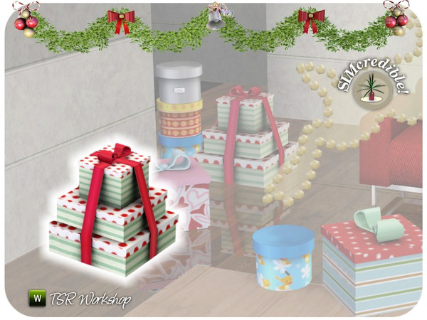 The Sims Resource | Happy Holidays 2011 Gifts Stack