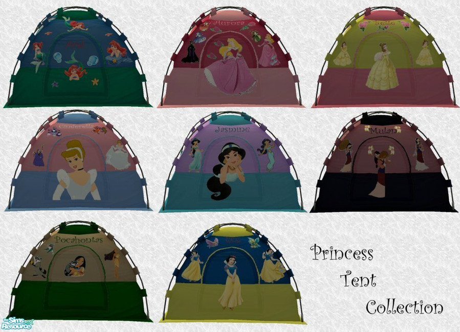 The Sims Resource - Princess Tent Collection