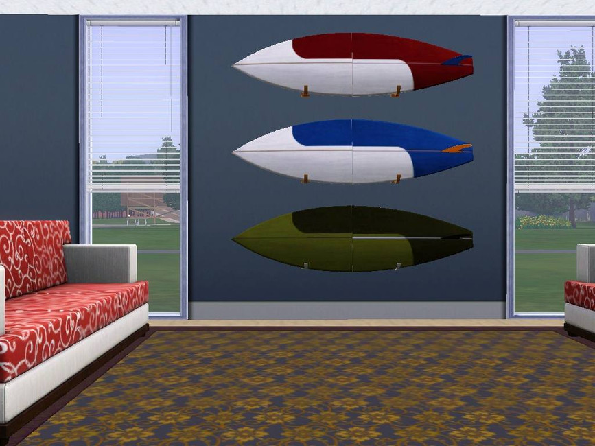 The Sims Resource - Surfing board deco