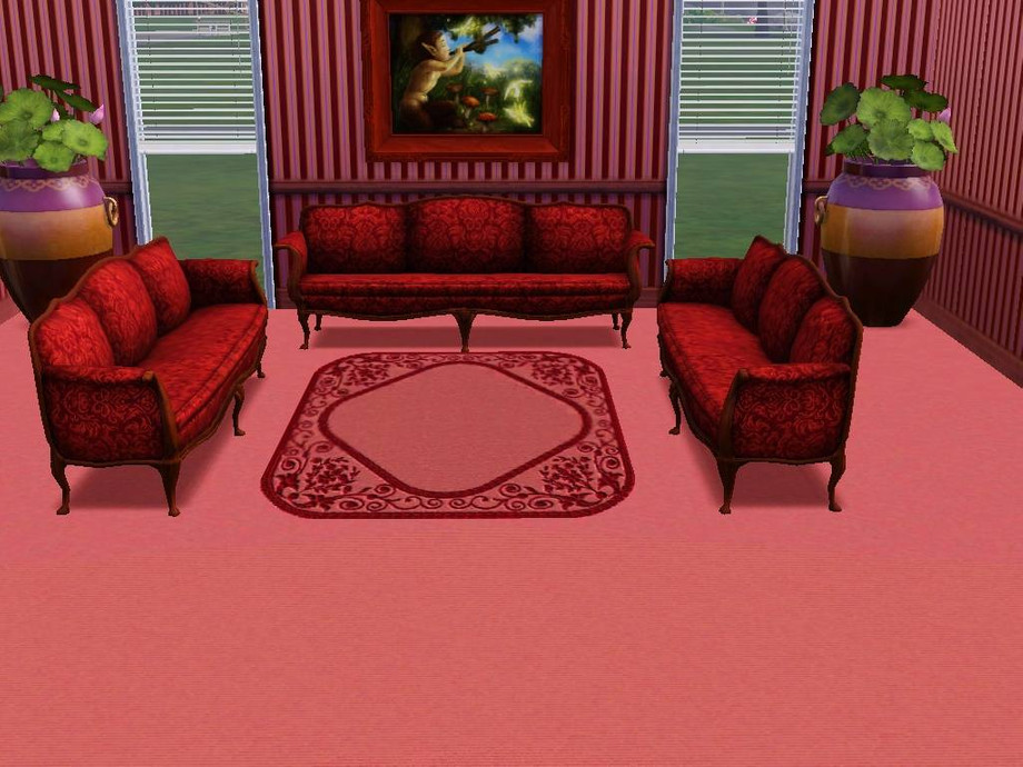The Sims Resource | Victorian rug 4