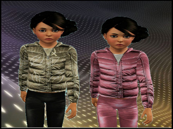 The Sims Resource | Girls Shiny Coat