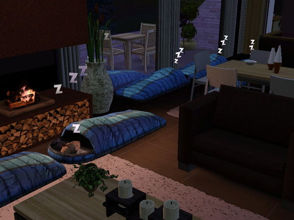 The Sims Resource - Screenshot - The girls are having a sleepover