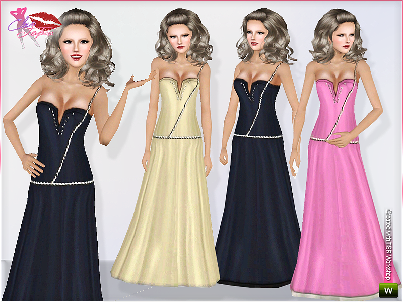 The Sims Resource | Goddess Of The Dance Gown