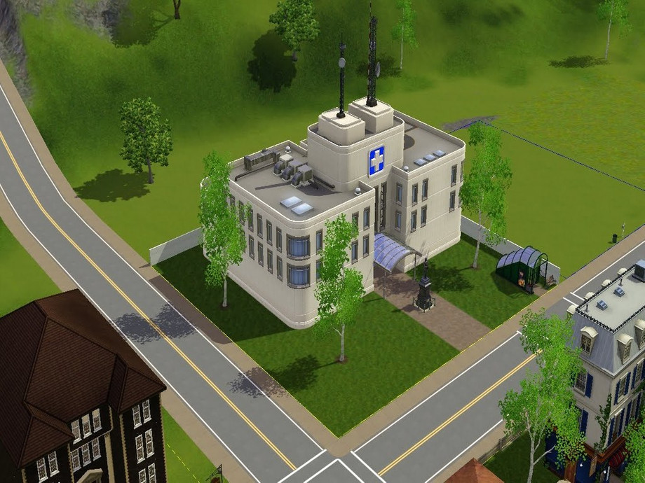 The Sims Resource | Bedridge's Hospital