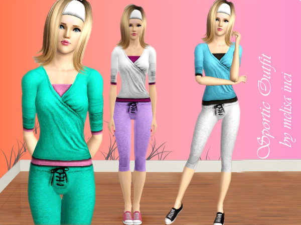 The Sims Resource | Sportic Outfit