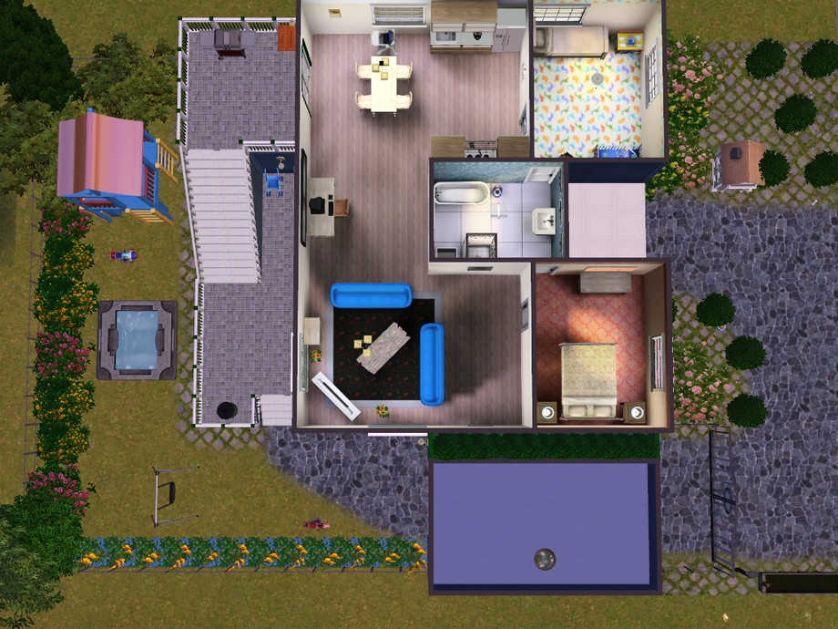 Mansion Floor Plans Sims 3
