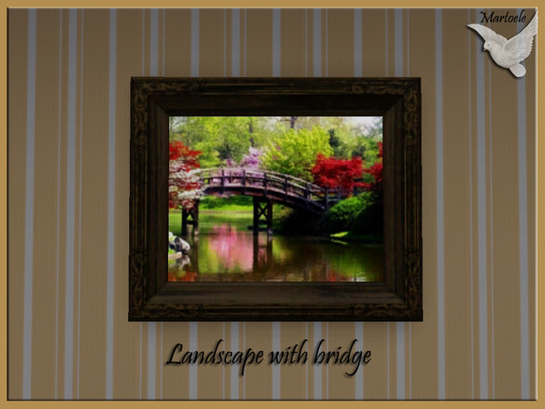 The Sims Resource | Landscape with Bridge