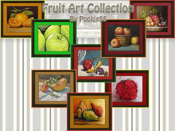 The Sims Resource | Fruit Art Collection
