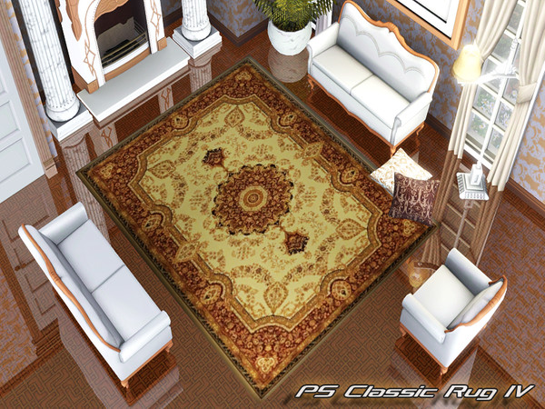 The Sims Resource | PS Classic Rug IV