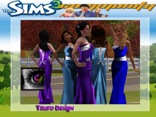 The Sims Resource - Robe Sunvari for Ladies