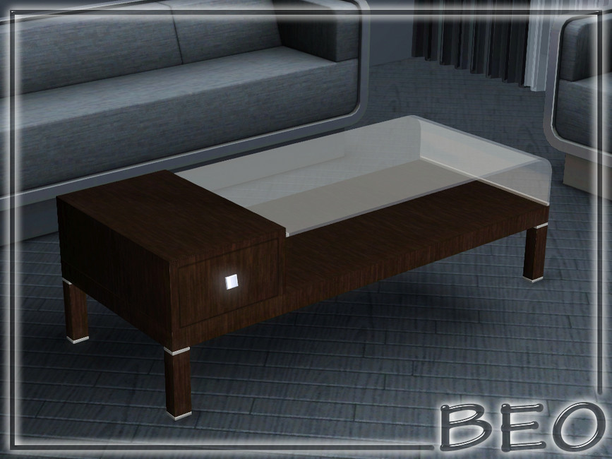The Sims Resource - Coffee table in modern style