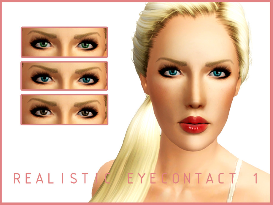 The Sims Resource | Realistic eyecontact 1