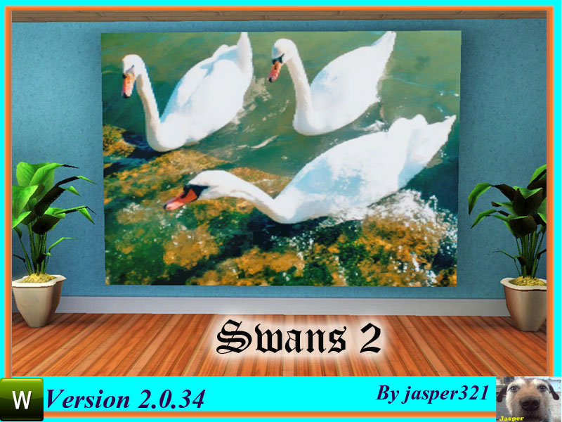 The Sims Resource | Painting Swans 2