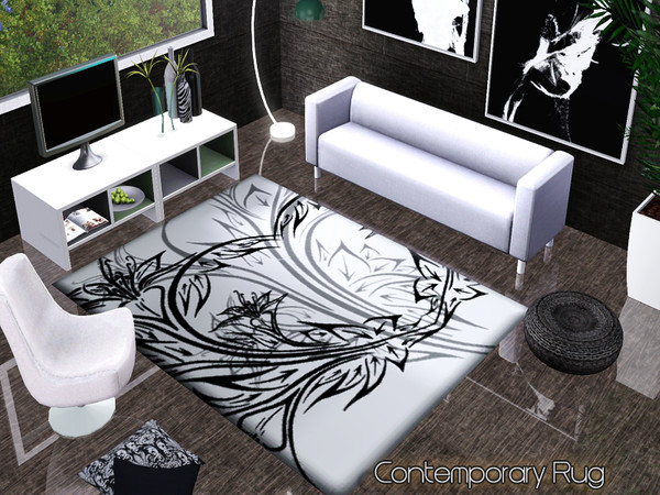 The Sims Resource | Contemporary Rug