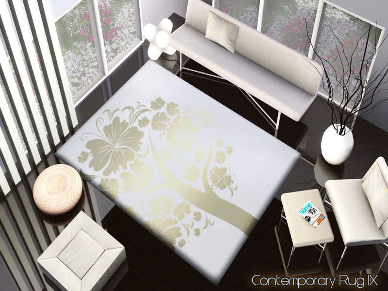 The Sims Resource | Contemporary Rug IX