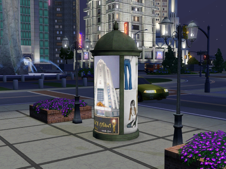 The Sims Resource - Advertising Column