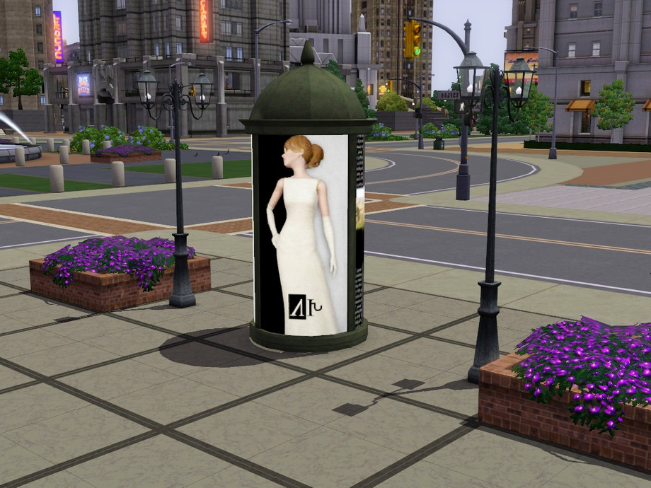 The Sims Resource - Advertising Column