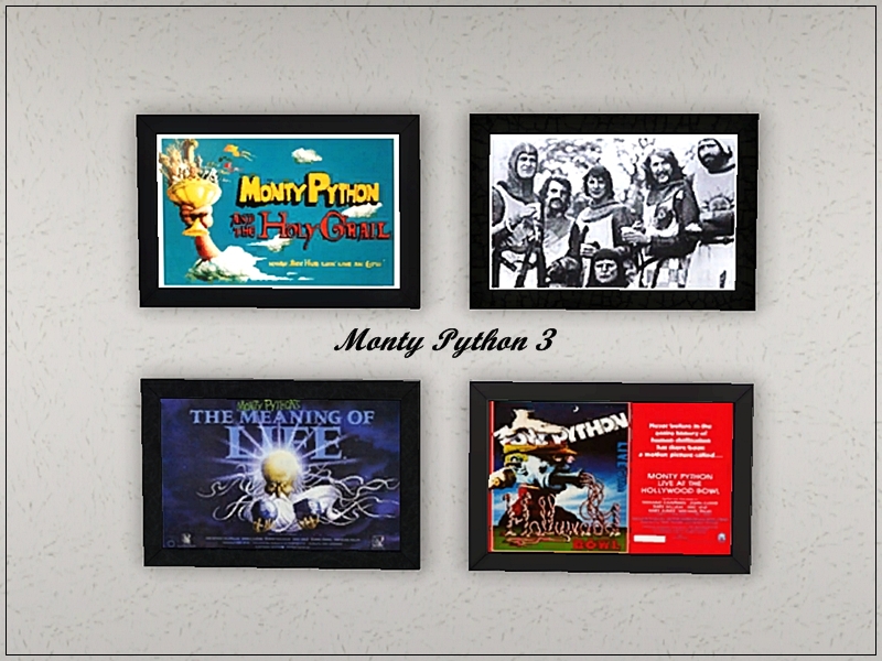 The Sims Resource - Monty Python Film Posters 2