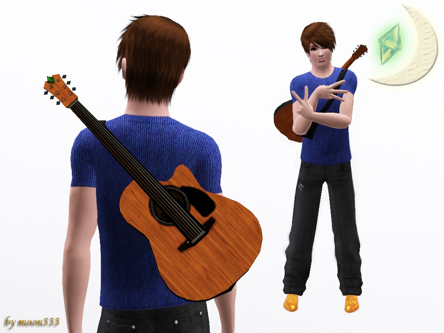 The Sims Resource - Guitar (male)