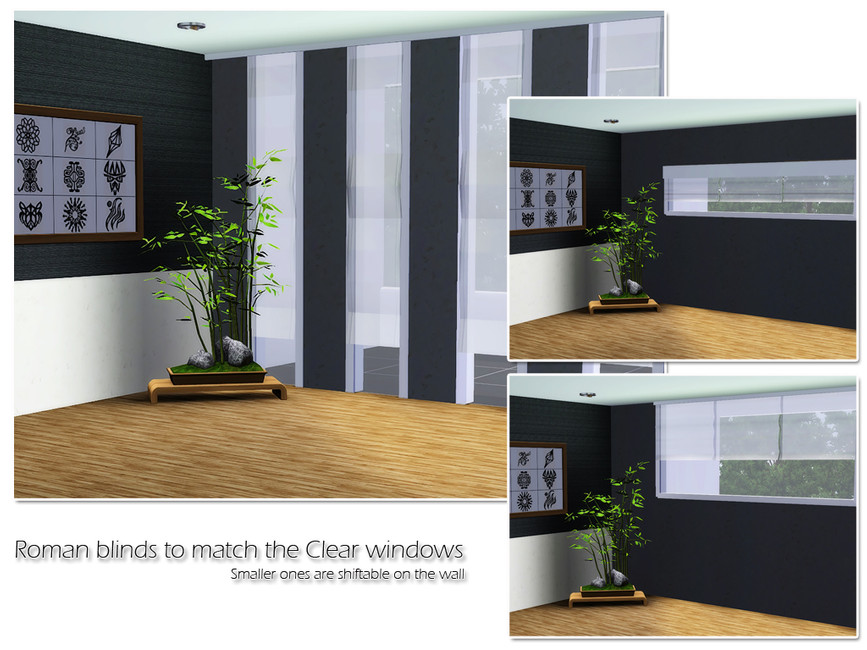 The Sims Resource - Curtain Set