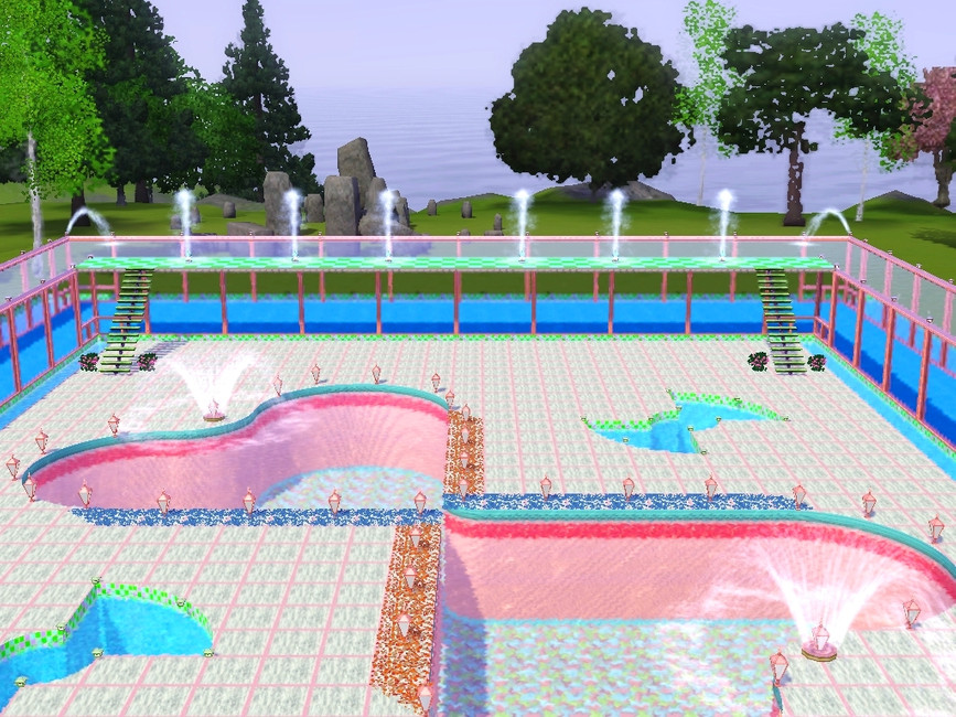 The Sims Resource - Love is in the air pool-park