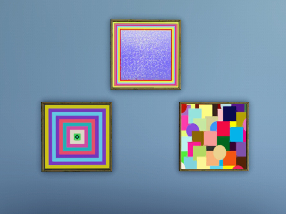 The Sims Resource | Abstract Set 001