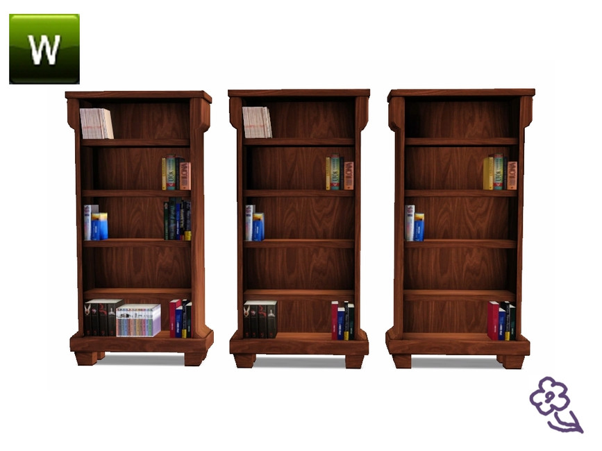 The Sims Resource - Barna Beginner Bookshelf