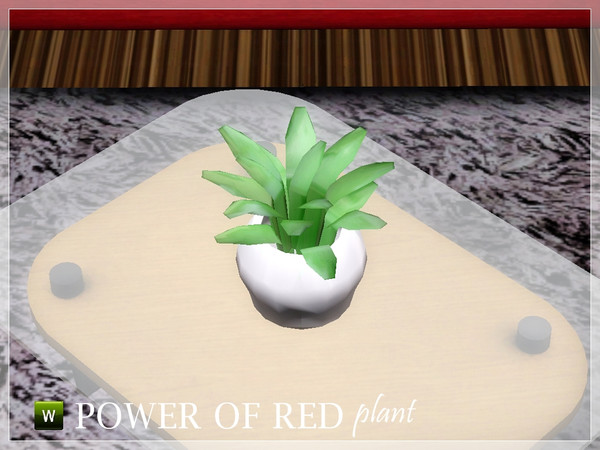 The Sims Resource | Power of Red Plant