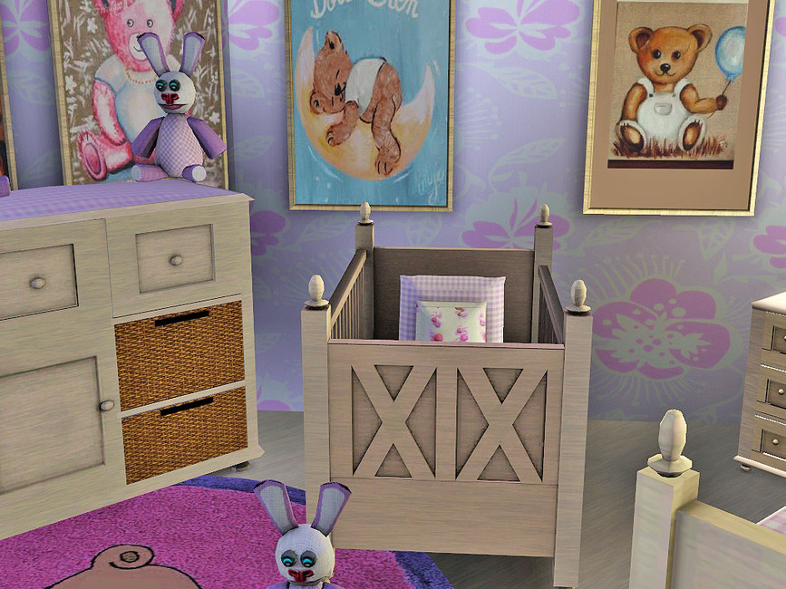The Sims Resource - crib sweet baby