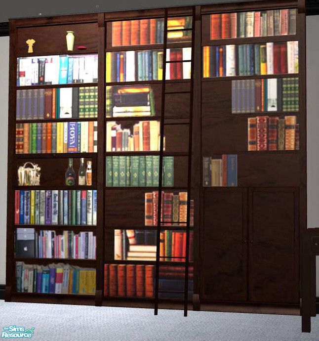 The Sims Resource | PB Singlebedroom - Ladder (for Bookcases)