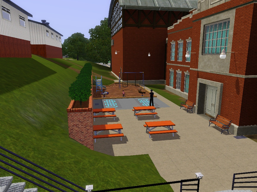 The Sims Resource - Crestview School and Stadium