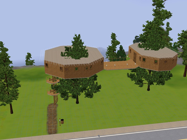 The Sims Resource | Back to Nature - The Treehouse