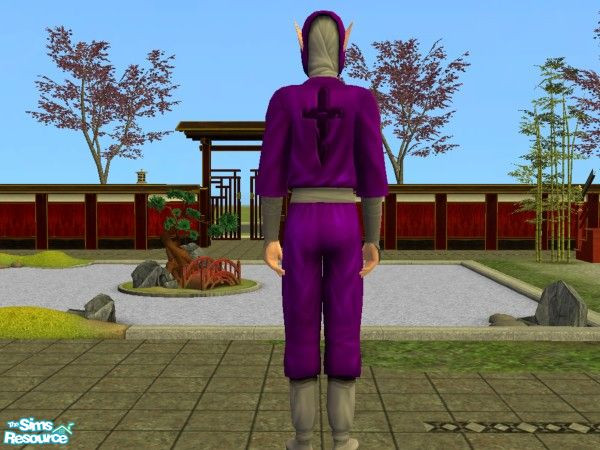 The Sims Resource | Miho Island Adult Male Ninja Suit