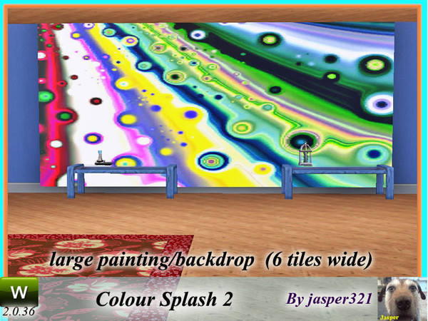 The Sims Resource - Painting Colour Splash 2 by jasper321 at TSR