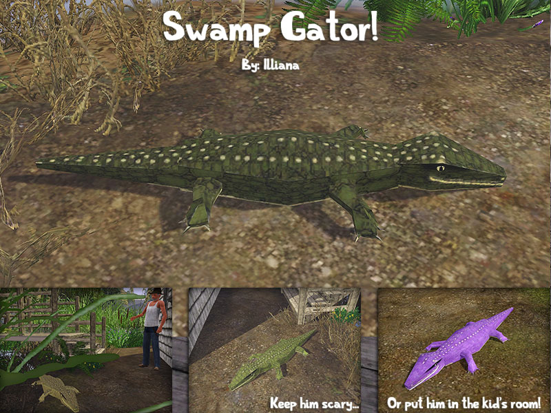 The Sims Resource | Swamp Gator