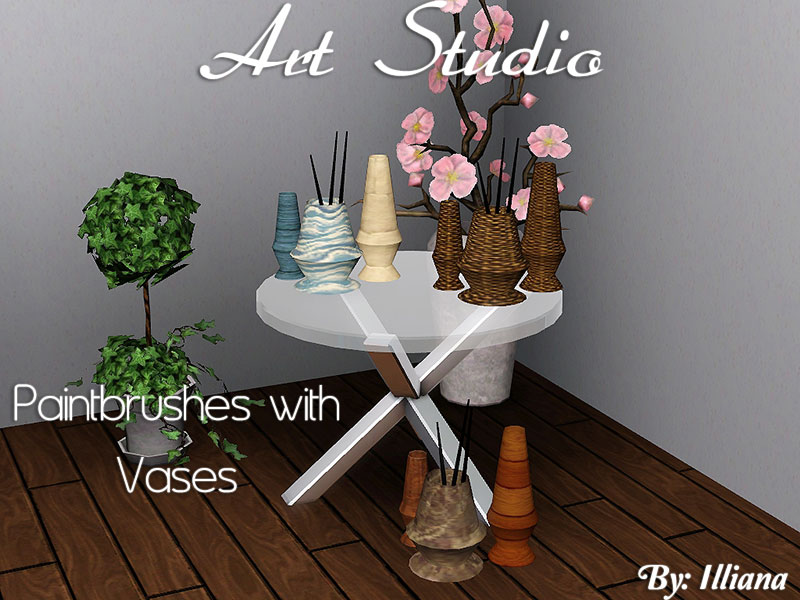 The Sims Resource | Art Studio Brushes