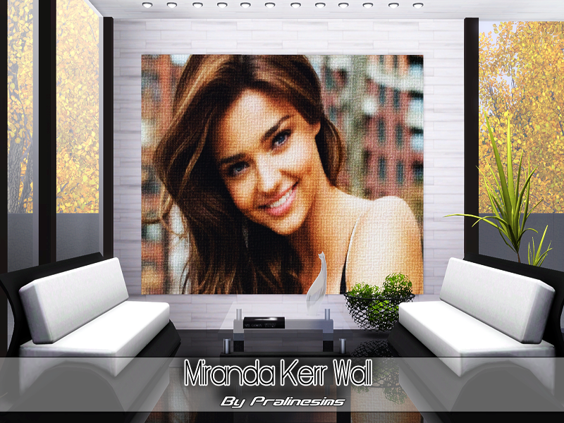 The Sims Resource - Miranda Kerr Wall
